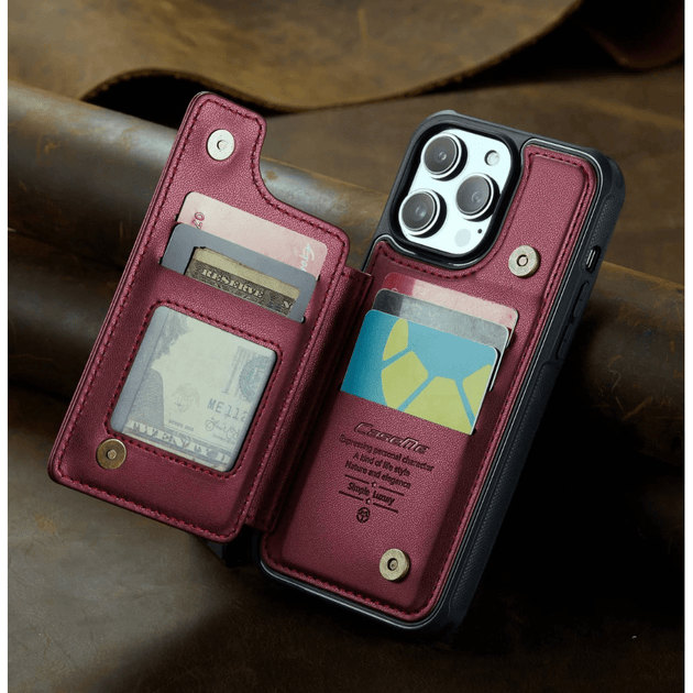 Recedo RFID Blocking Wallet iPhone Case, With Built-in Kickstand, Slim ...